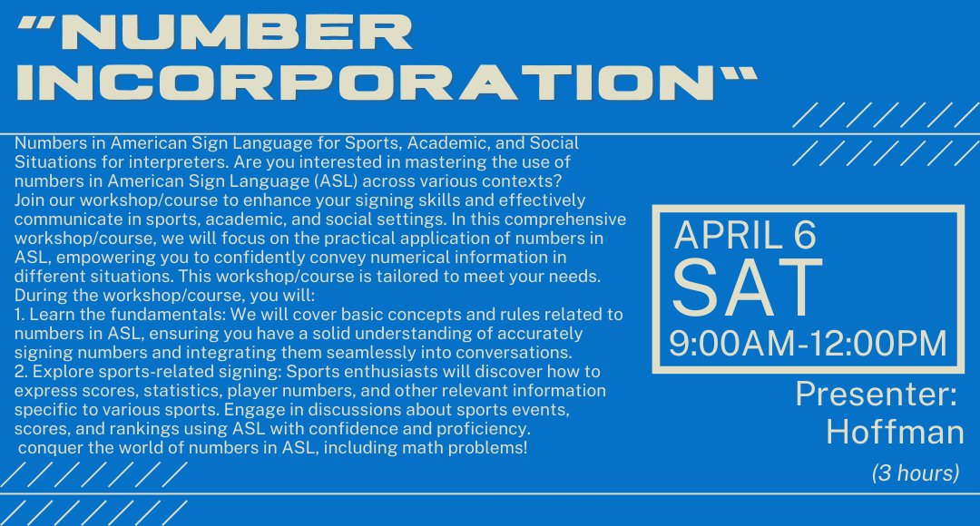 Workshops Descriptions - MCDHH