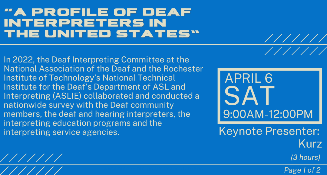 Workshops Descriptions - MCDHH