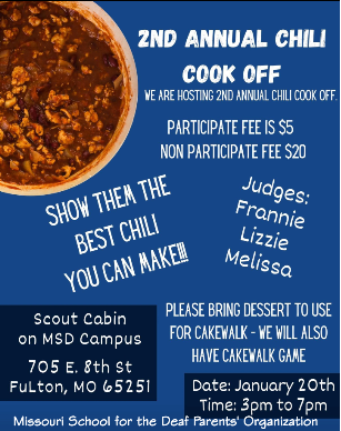 MSDPO: 2nd Annual Chili Cook Off - MCDHH